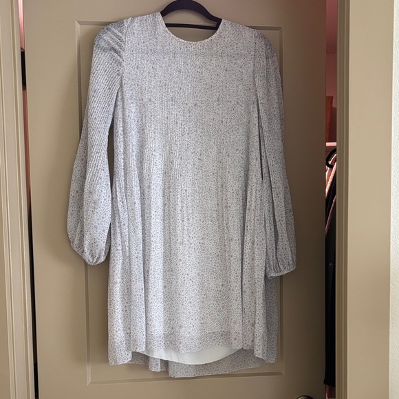 Wilfred | Dresses | Wilfred Light Gray Mini Dress | Poshmark